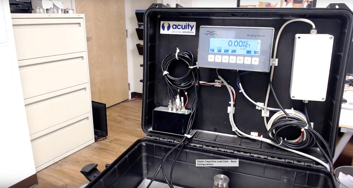 Overview of a Digital Capacitive Load Cell System Configuration and ...