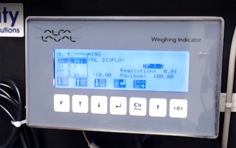 Digital Capacative Load Cell System: System Setup - Acuity Process ...